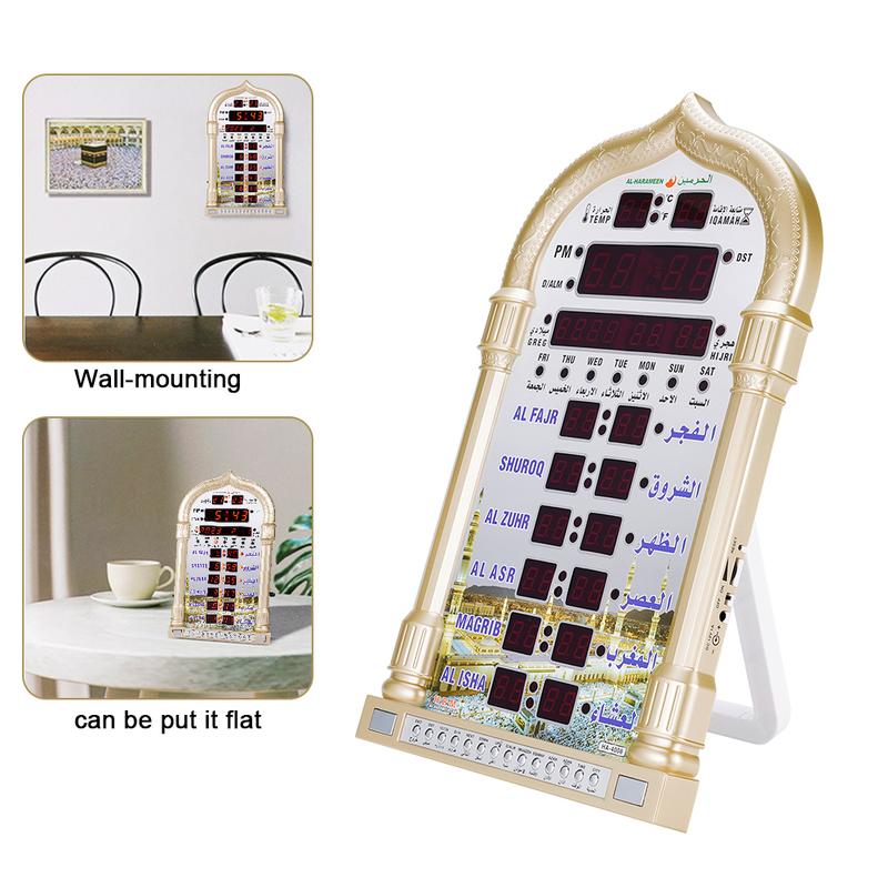 The Home Mosque Prayer Clock – NuvoriSalah